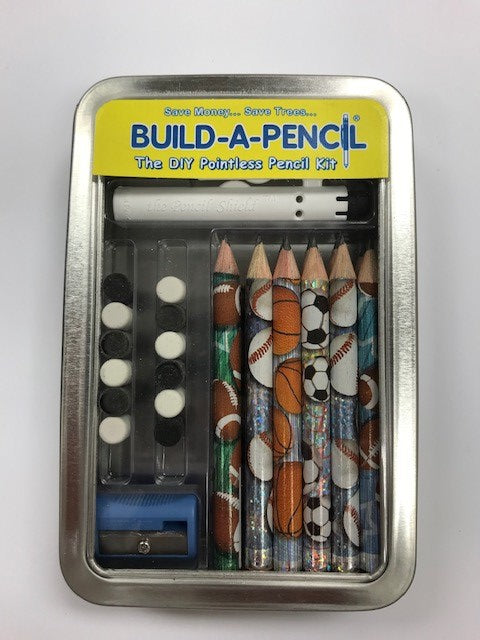 Build-A-Pencil Kit: Sports — Build A Pencil